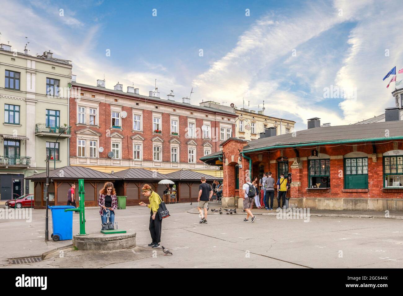 Plac Nowy - the main square of Kazimierz, former jewish district in ...