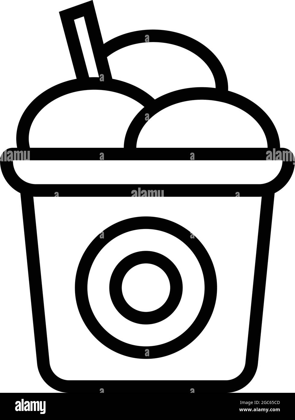Bucket water scoop Black and White Stock Photos & Images - Alamy