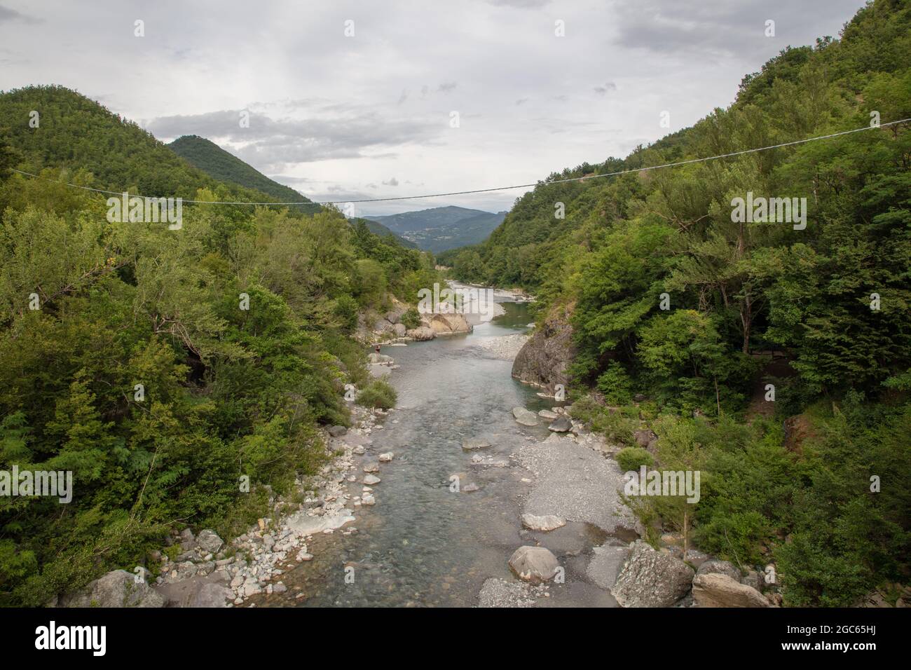 Piemonte landscape, Italy Stock Photo - Alamy