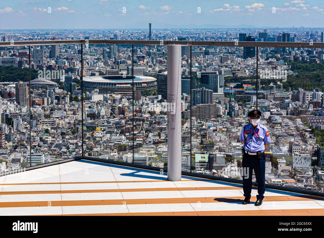 Kengo kumas national stadium hi-res stock photography and images - Alamy