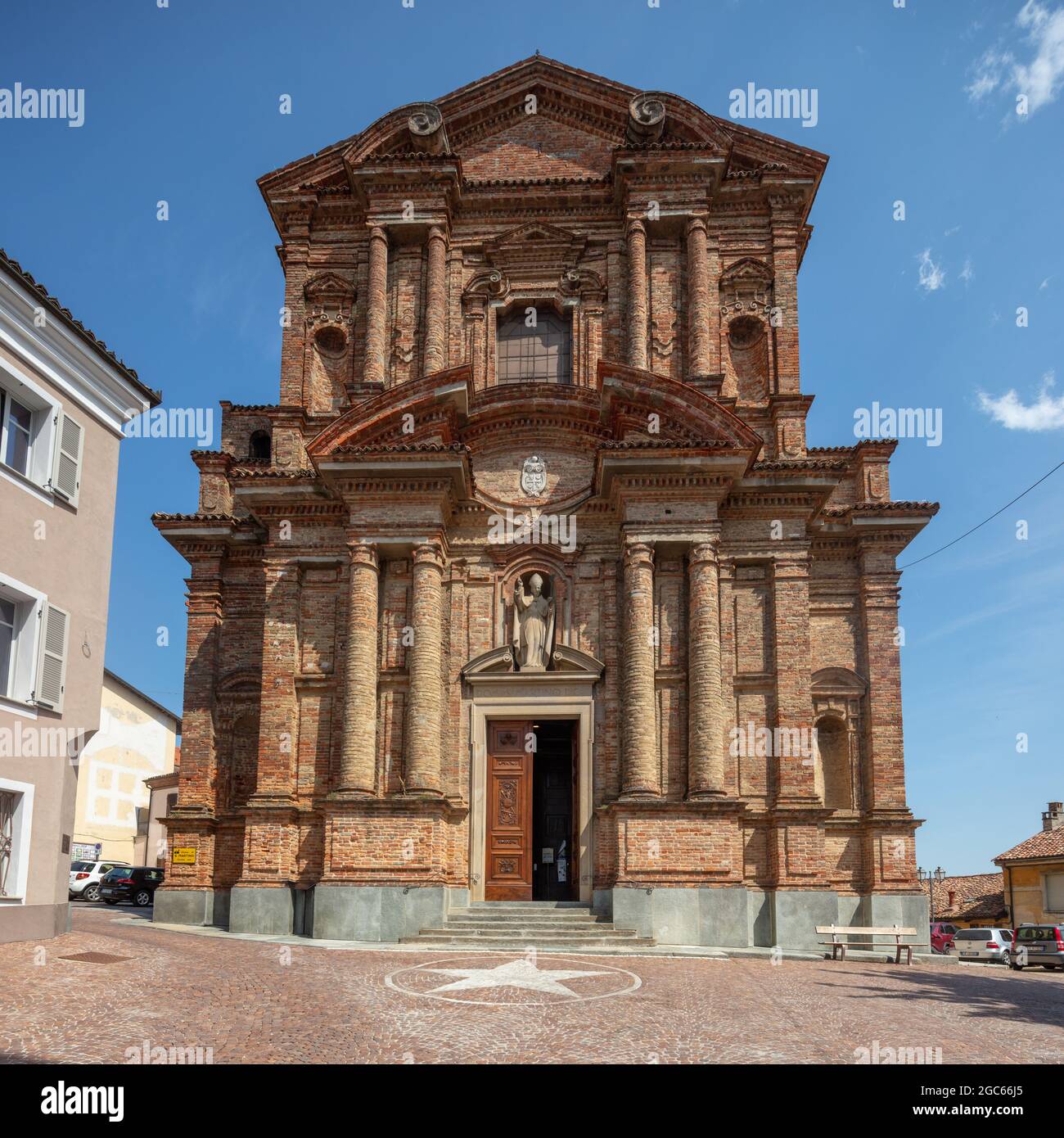 Church in Dogliani,Piemont, Italy Stock Photo - Alamy