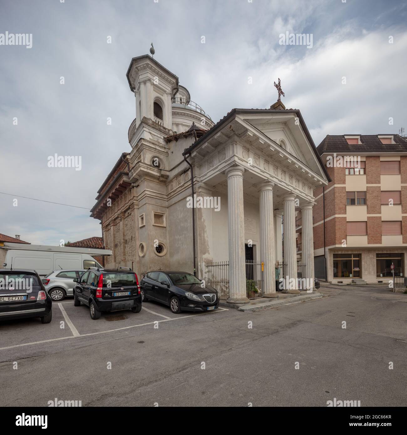 Church in Dogliani,Piemont, Italy Stock Photo - Alamy