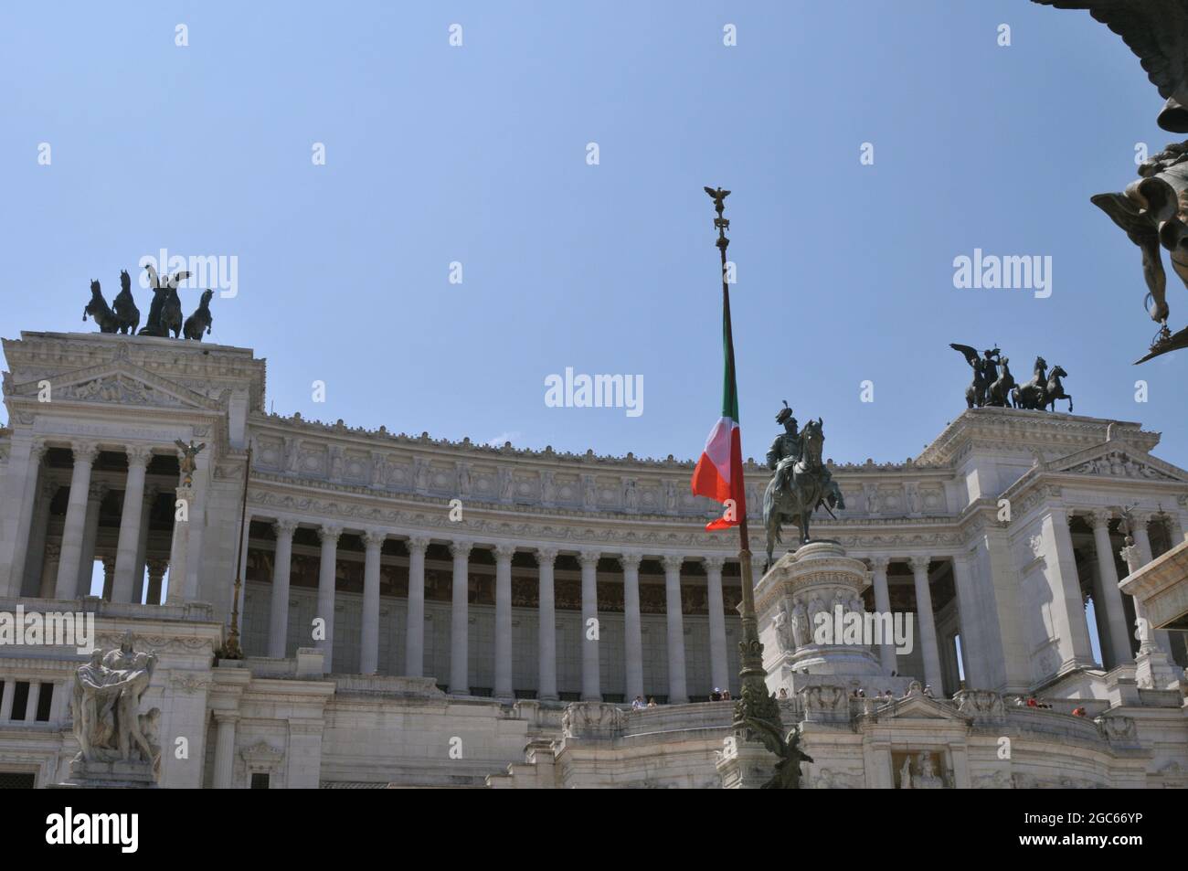 Rome / Italy 16..July 2019/ Rome monuments of National Vittorio ...