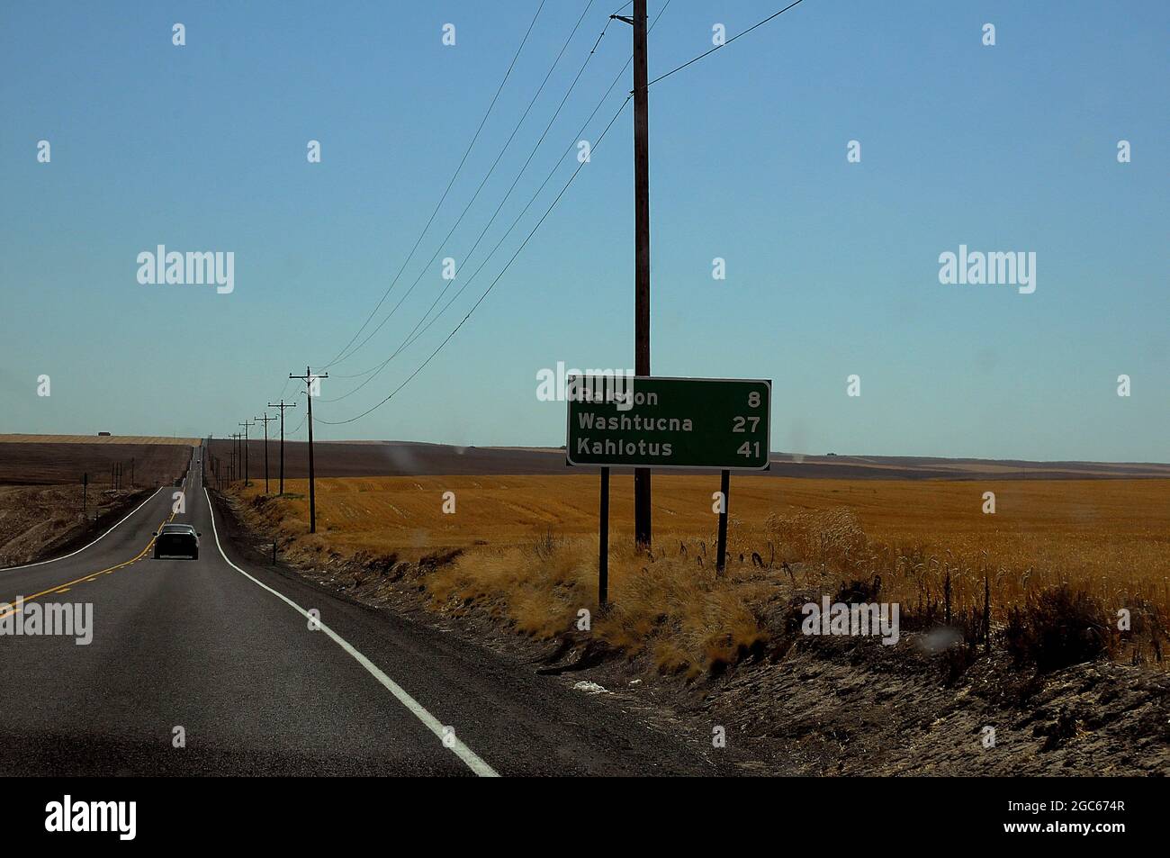Ritzville Washtuca Route 26 261 Washington 02 September 2019