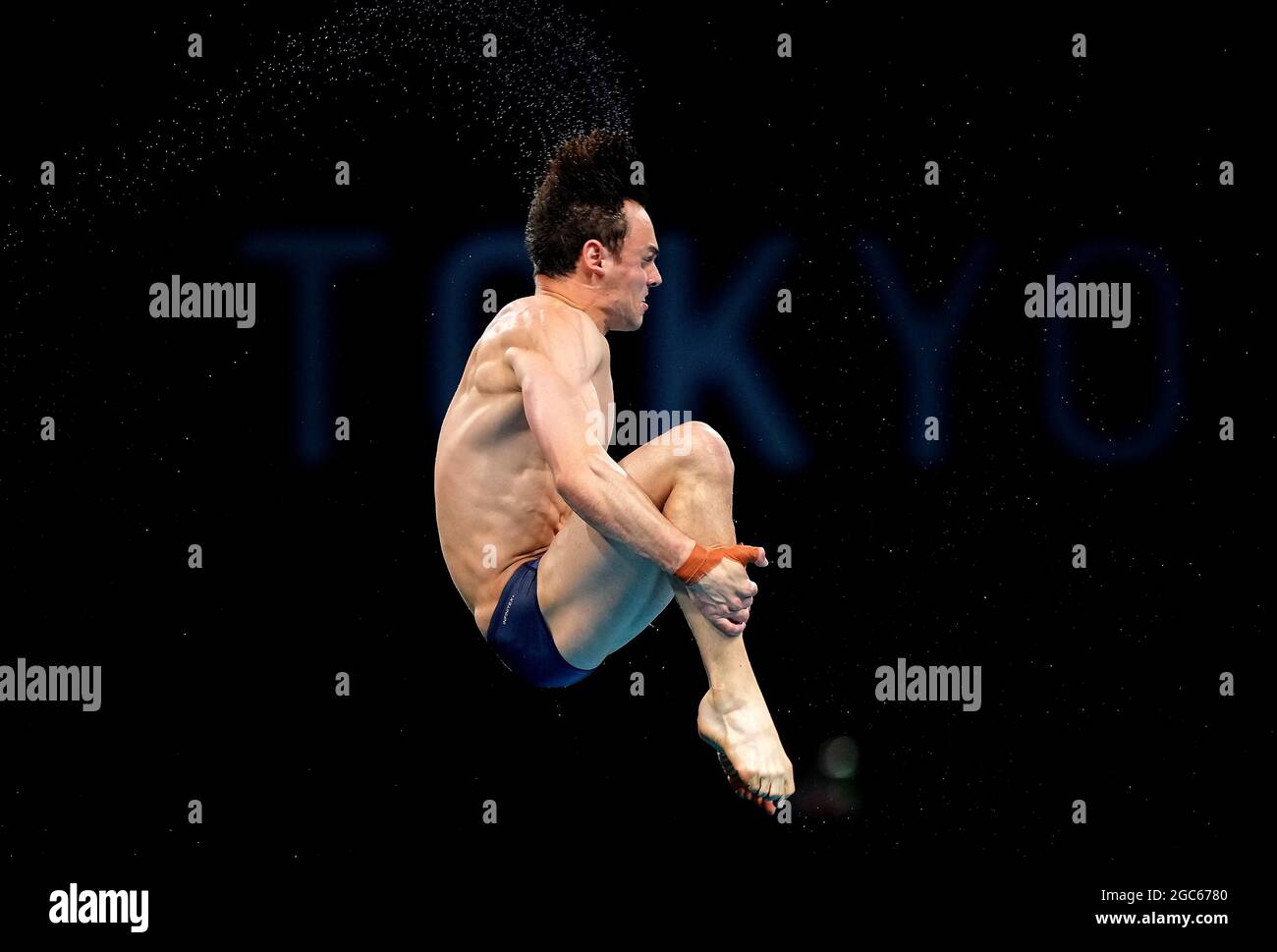 Great Britain's Tom Daley during the Men's 10m Platform Final at the ...