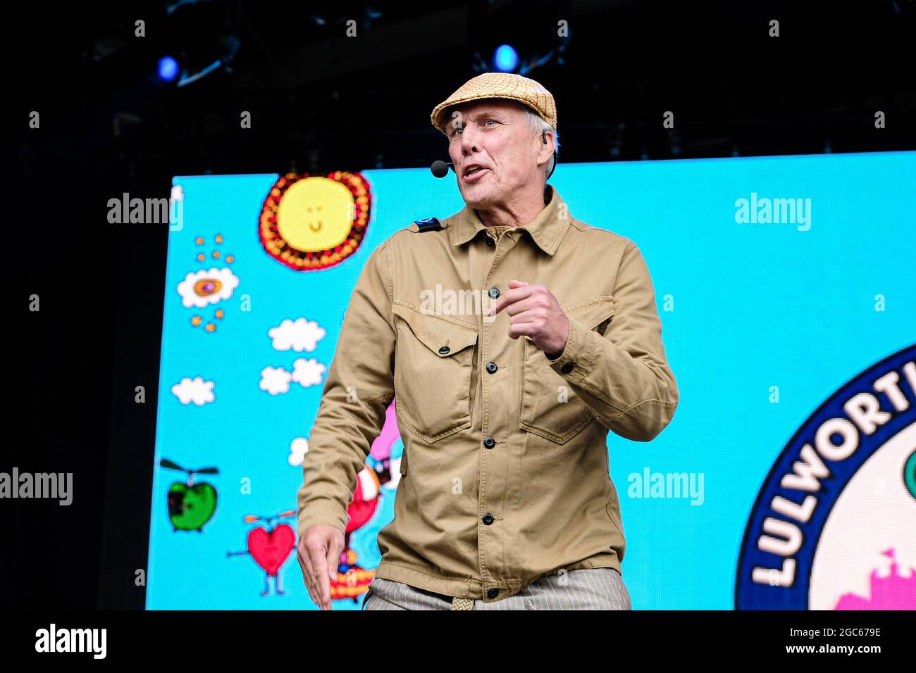 English percussionist, dancer, DJ and media personality Mark Berry, aka ...