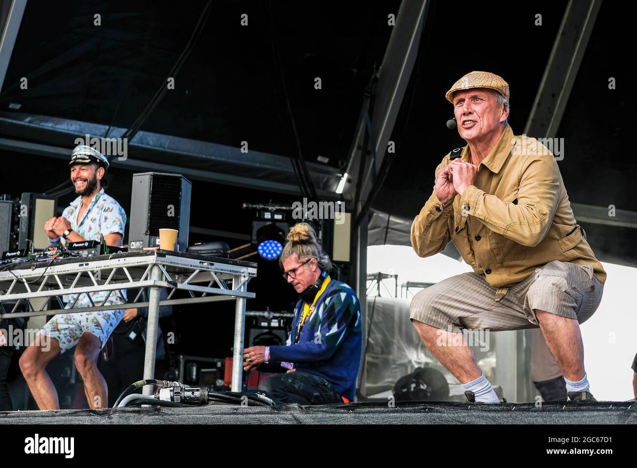 English percussionist, dancer, DJ and media personality Mark Berry, aka ...