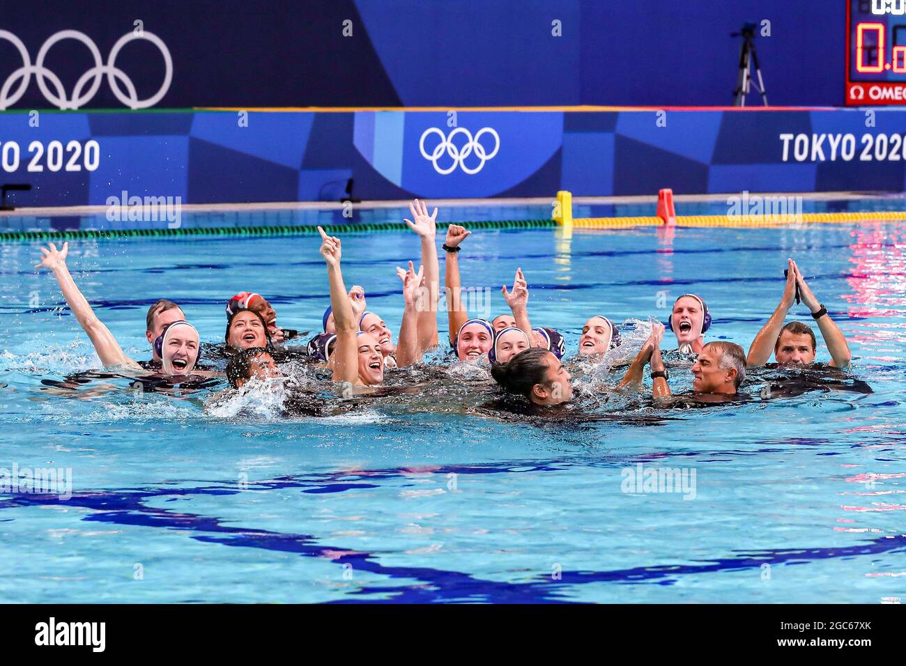 Tokyo, Japan. 07th Aug, 2021. TOKYO, JAPAN - AUGUST 7: head coach Adam ...