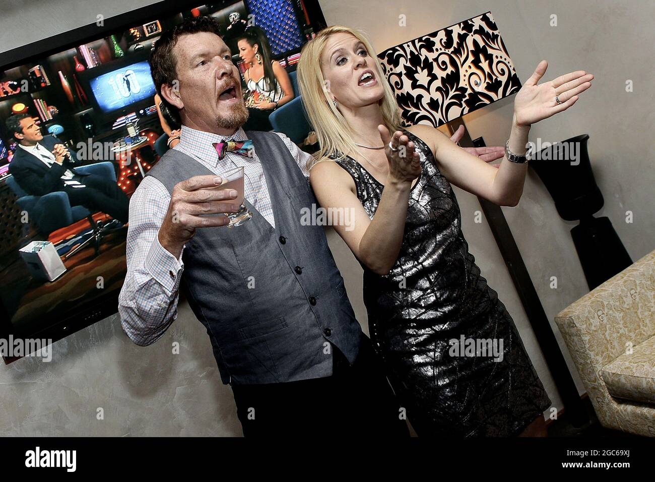 New York, NY, USA. 8 April, 2011. Simon van Kempen and Alex McCord at ...