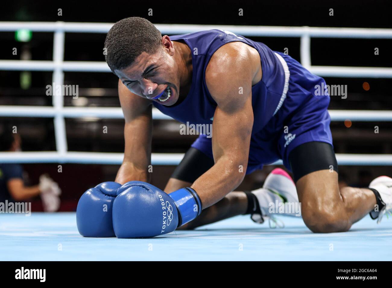 Tokyo, Japan. 7th Aug, 2021. Hebert Sousa of Brazil celebrates after ...