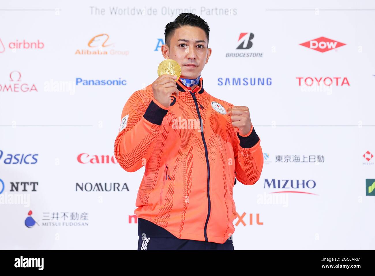 Tokyo Japan 7th Aug 2021 Ryo Kiyuna Jpn Karate Gold Medalist