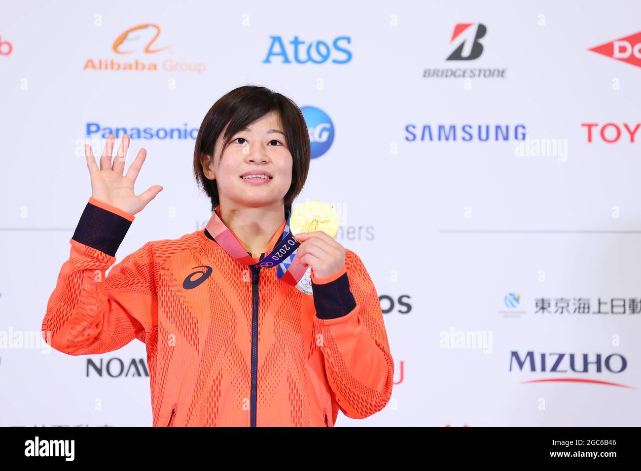 Tokyo, Japan. 7th Aug, 2021. Mayu Mukaida (JPN) Wrestling : Gold ...