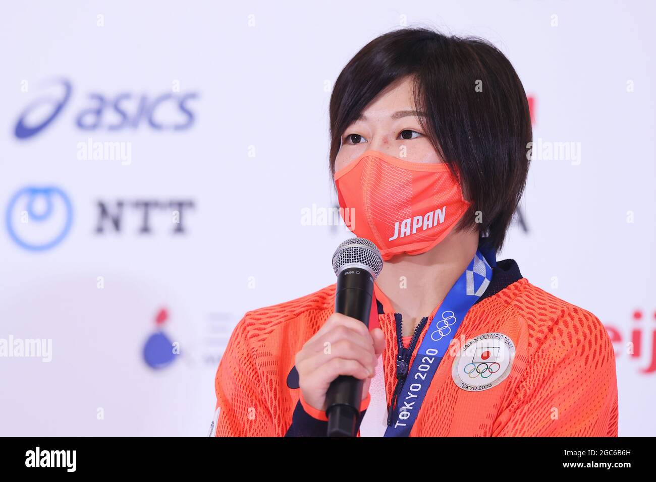 Tokyo, Japan. 7th Aug, 2021. Mayu Mukaida (JPN) Wrestling : Gold ...