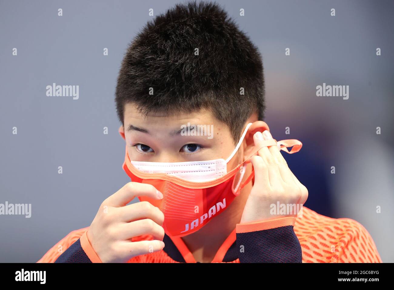 Tokyo, Japan. 7th Aug, 2021. Rikuto Tamai (JPN) Diving : Men's 10m ...