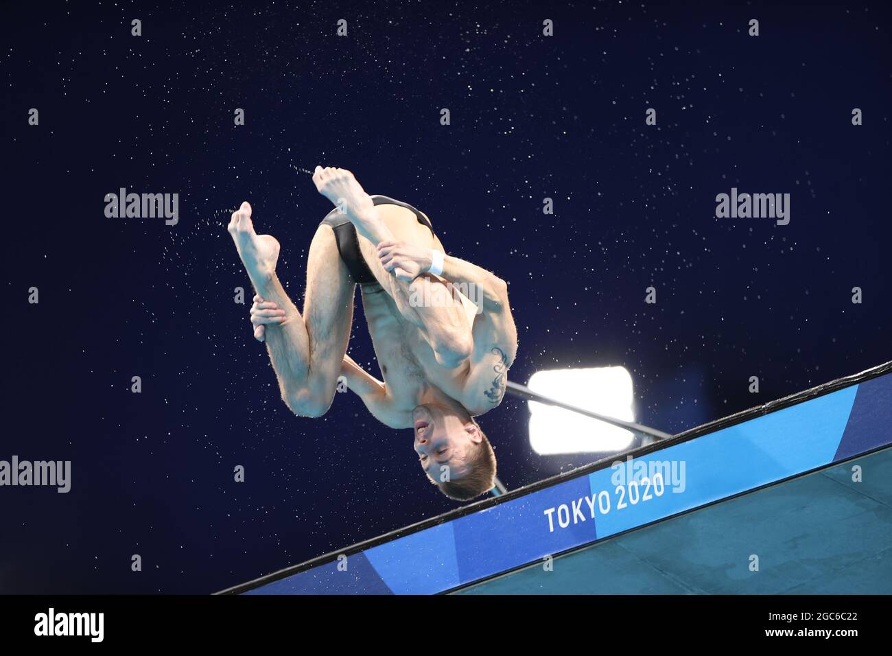 MINIBAEV Viktor (ROC), AUGUST 7, 2021 - Diving : Men's 10m Platform ...