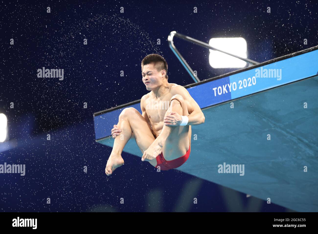 YANG Jian (CHN), AUGUST 7, 2021 - Diving : Men's 10m Platform during ...