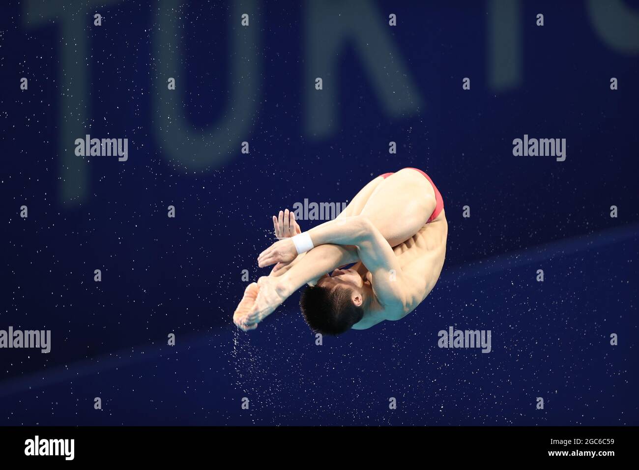 YANG Jian (CHN), AUGUST 7, 2021 - Diving : Men's 10m Platform during ...