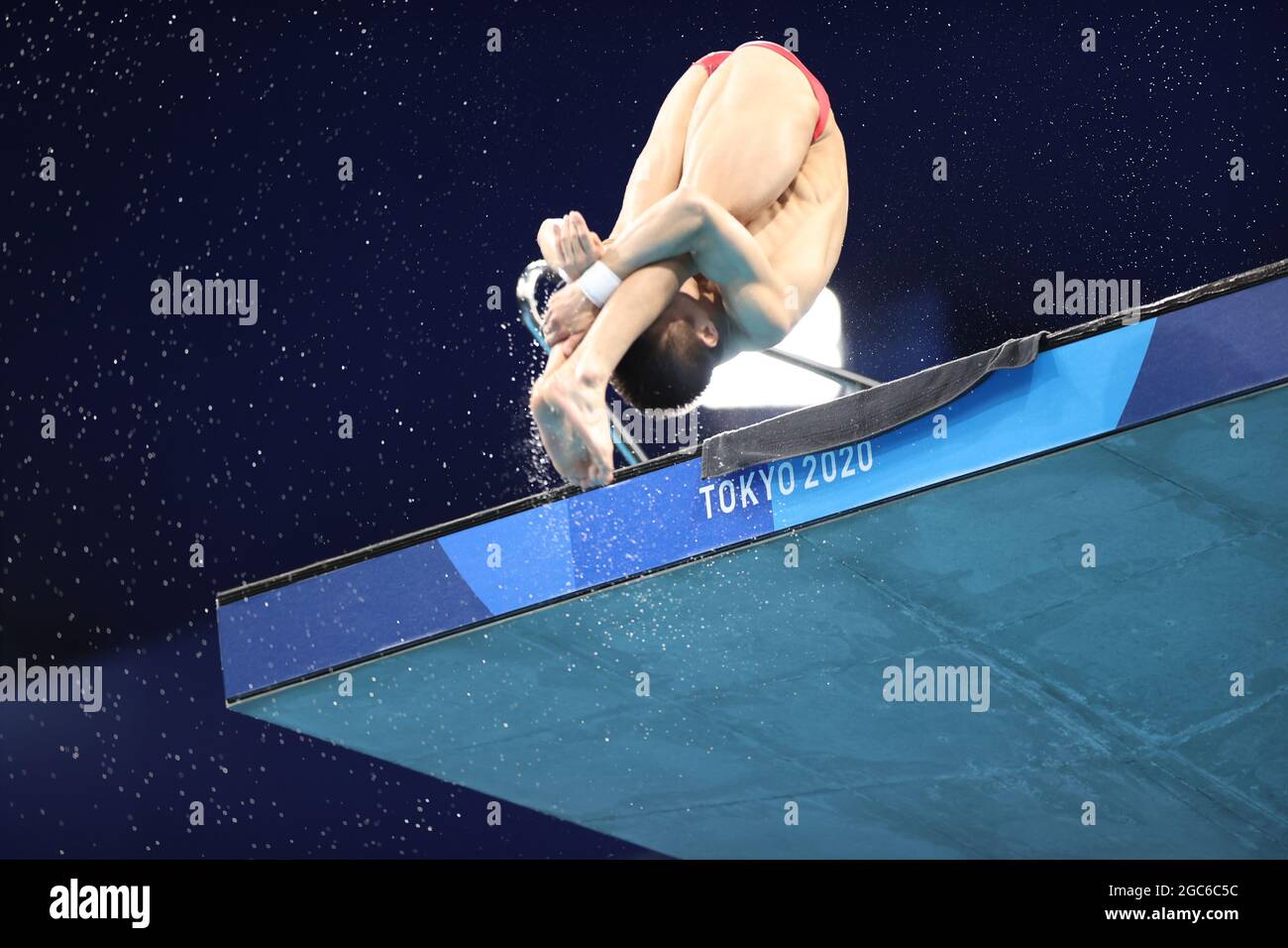 Tokyo, Japan. 7th Aug, 2021. YANG Jian (CHN) Diving : Men's 10m ...