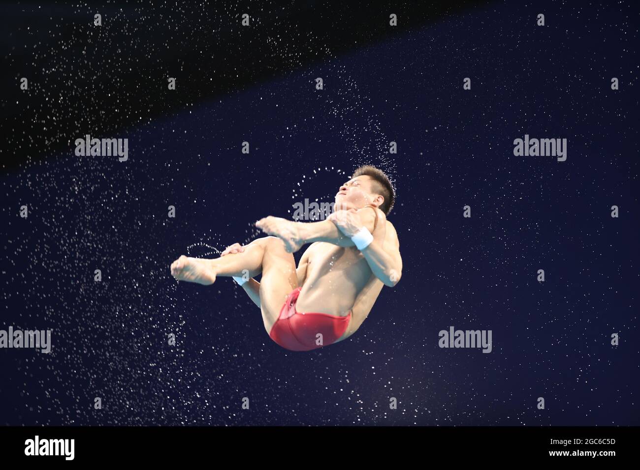 YANG Jian (CHN), AUGUST 7, 2021 - Diving : Men's 10m Platform during ...