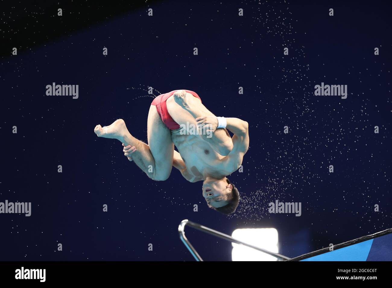 Tokyo, Japan. 7th Aug, 2021. CAO Yuan (CHN) Diving : Men's 10m Platform ...