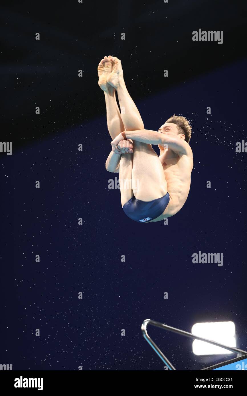 Tokyo, Japan. 7th Aug, 2021. DALEY Thomas (GBR) Diving : Men's 10m ...