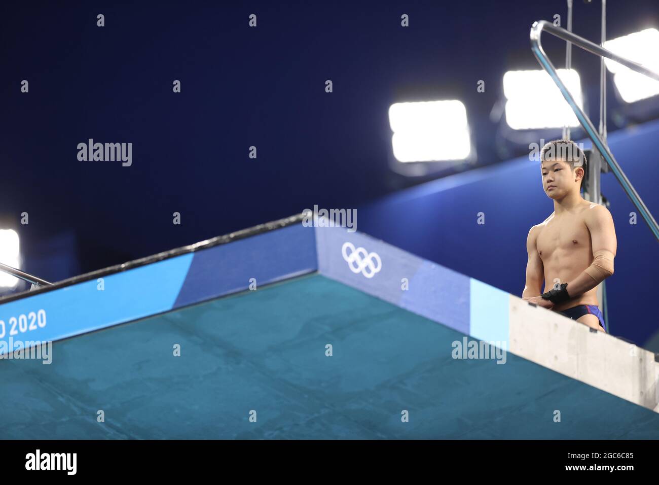 Tokyo, Japan. 7th Aug, 2021. TAMAI Rikuto (JPN) Diving : Men's 10m ...