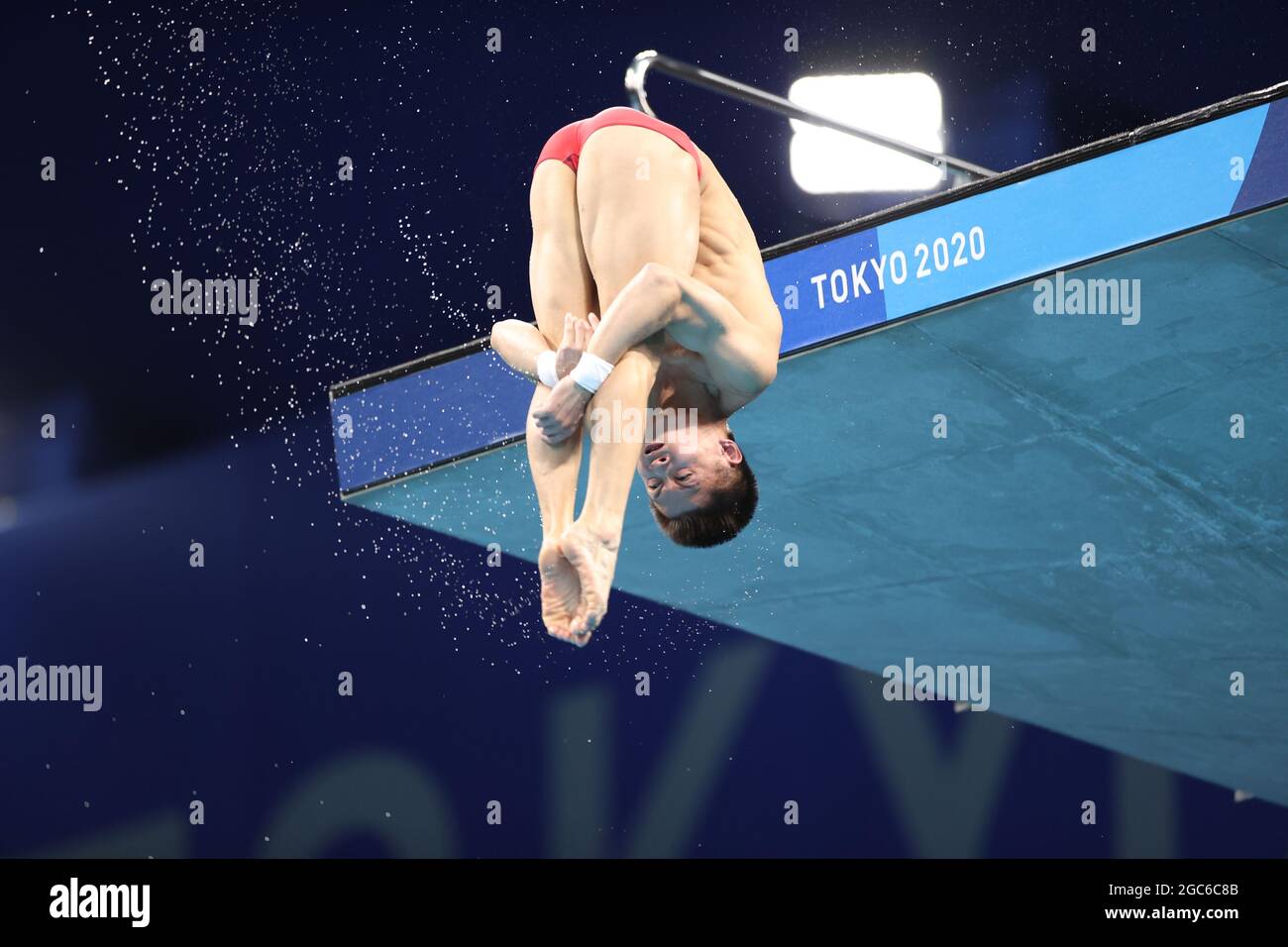 Tokyo, Japan. 7th Aug, 2021. YANG Jian (CHN) Diving : Men's 10m ...