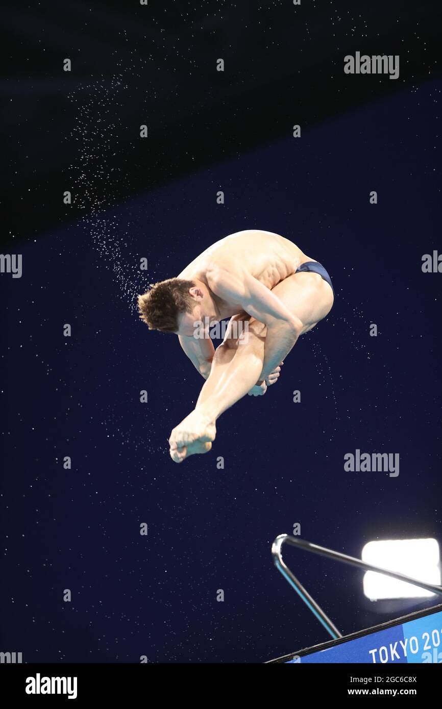 Tokyo, Japan. 7th Aug, 2021. DALEY Thomas (GBR) Diving : Men's 10m ...