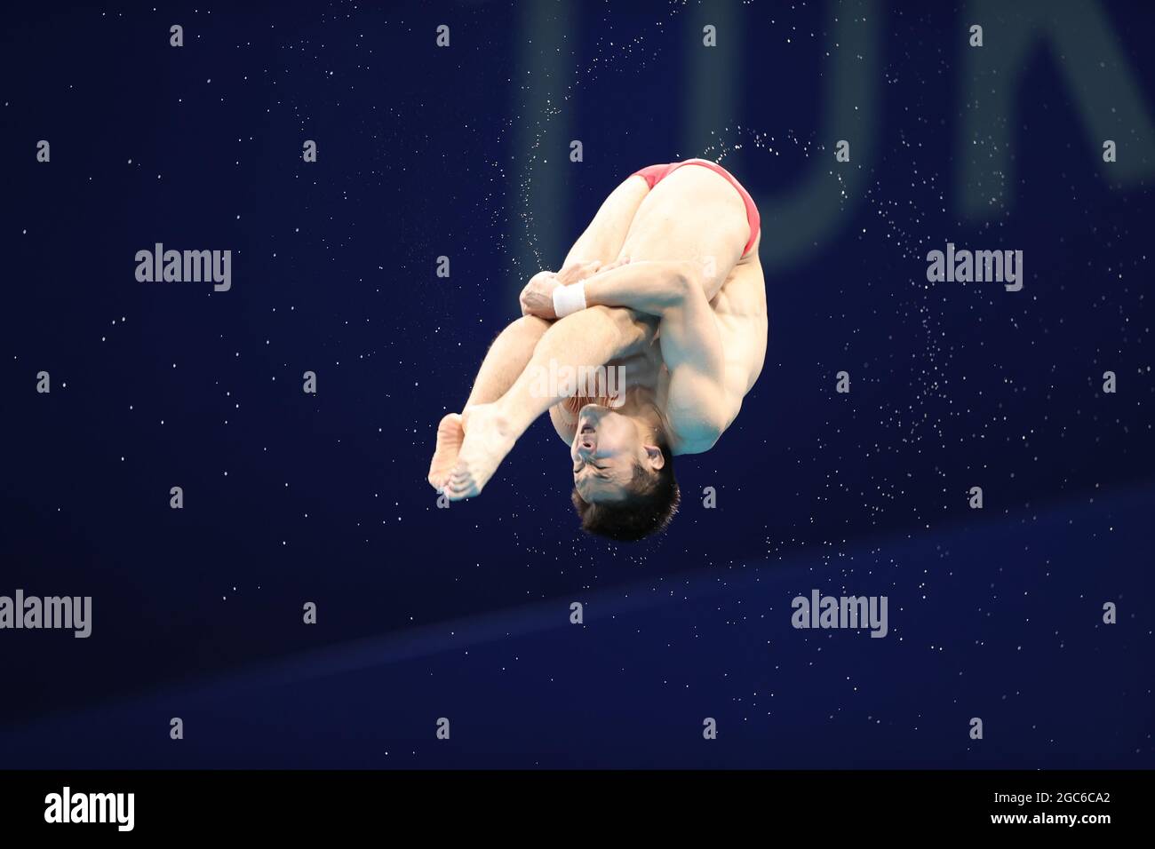 Tokyo, Japan. 7th Aug, 2021. CAO Yuan (CHN) Diving : Men's 10m Platform ...