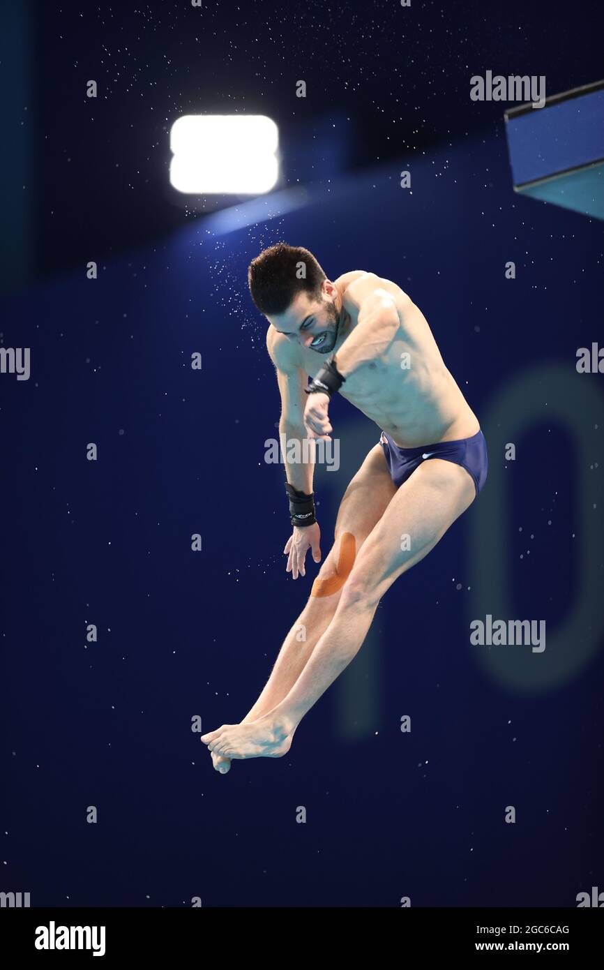 Tokyo, Japan. 7th Aug, 2021. LOSCHIAVO Brandon (USA) Diving : Men's 10m ...