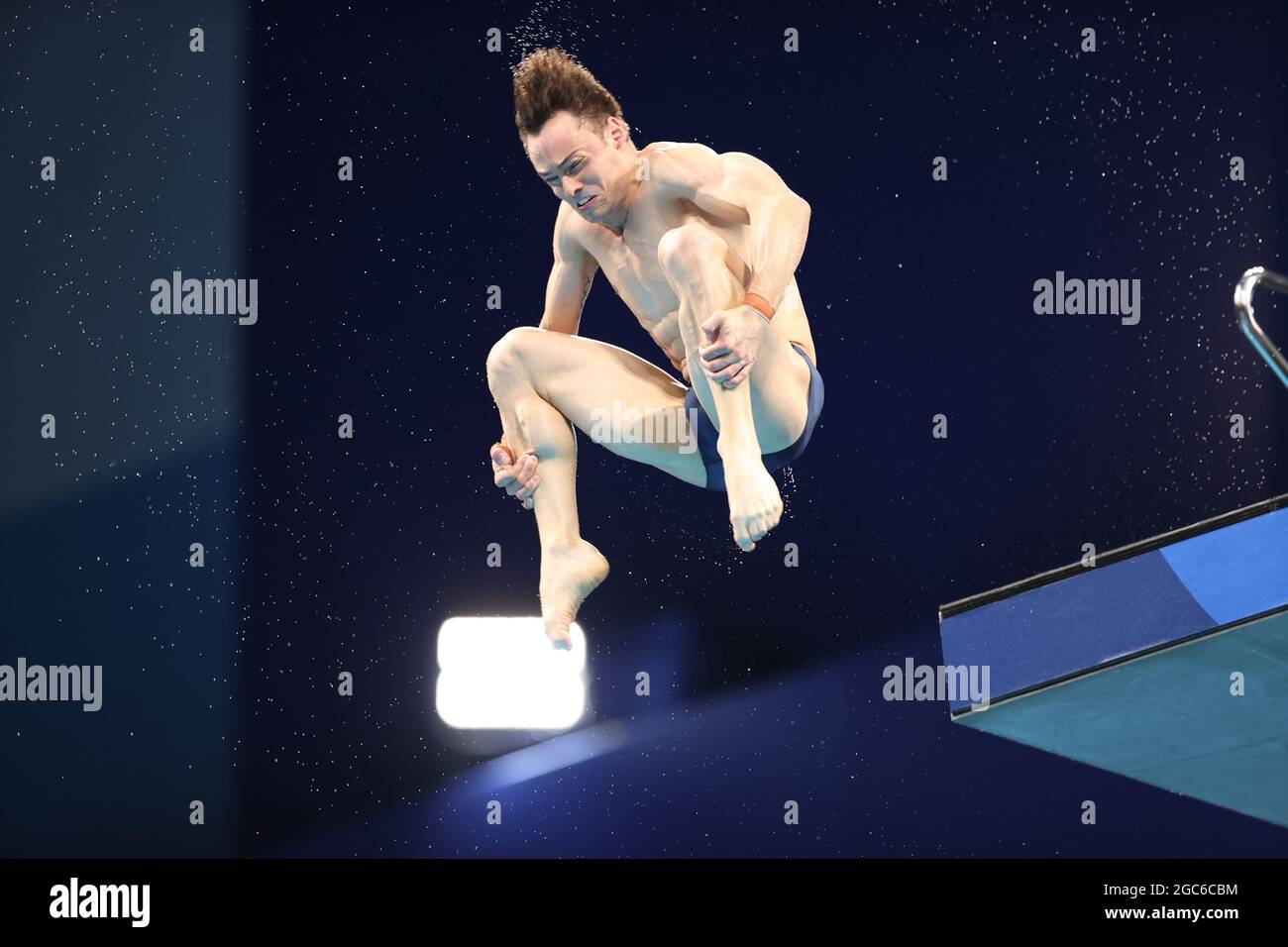 Tokyo, Japan. 7th Aug, 2021. DALEY Thomas (GBR) Diving : Men's 10m ...