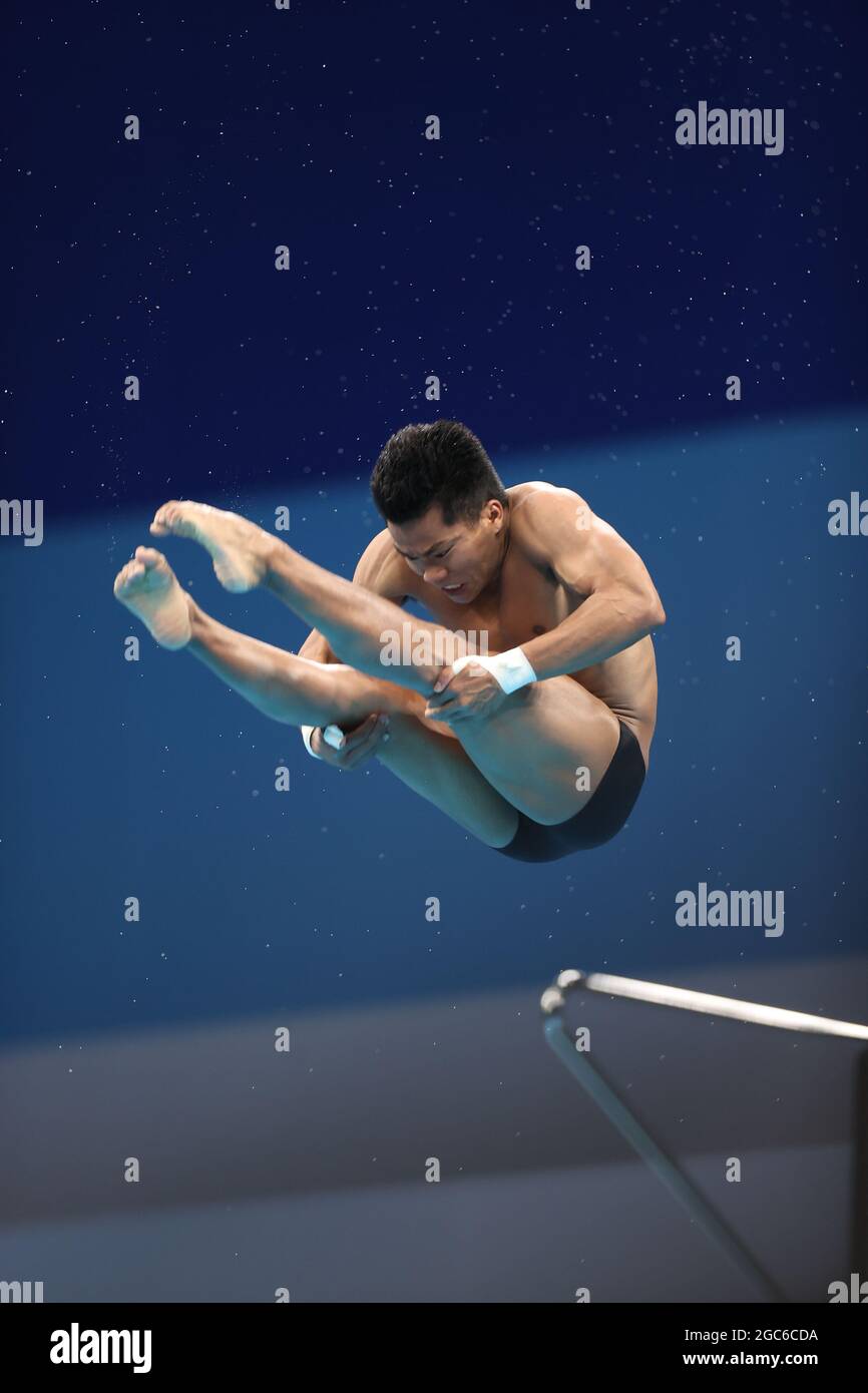 Tokyo, Japan. 7th Aug, 2021. WINDLE Jordan (USA) Diving : Men's 10m ...