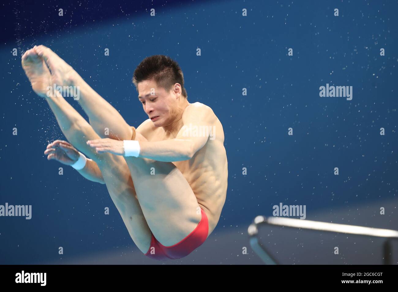 Tokyo, Japan. 7th Aug, 2021. YANG Jian (CHN) Diving : Men's 10m ...