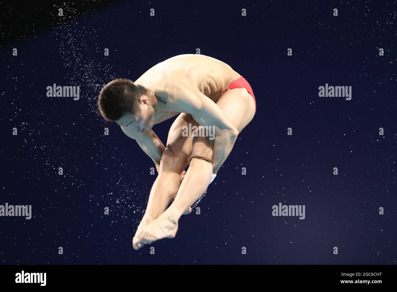 Tokyo, Japan. 7th Aug, 2021. YANG Jian (CHN) Diving : Men's 10m ...