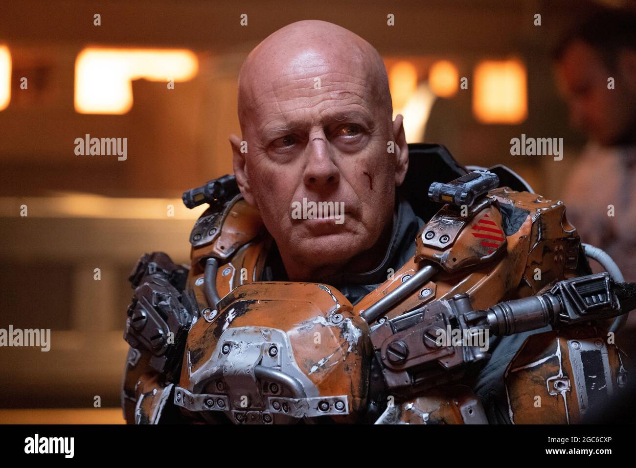 BRUCE WILLIS in COSMIC SIN (2021), directed by EDWARD DRAKE. Credit ...