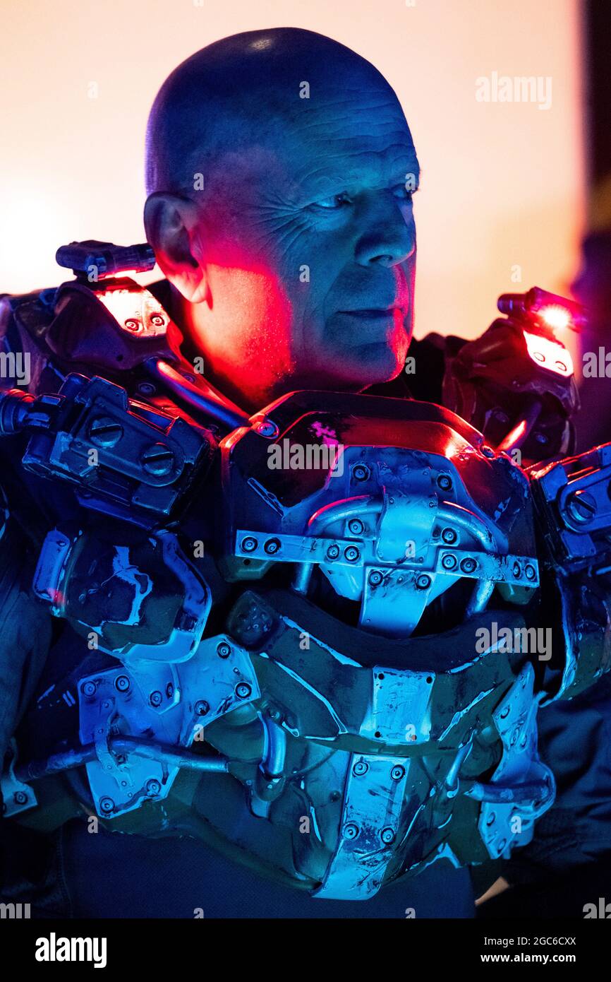 BRUCE WILLIS in COSMIC SIN (2021), directed by EDWARD DRAKE. Credit ...