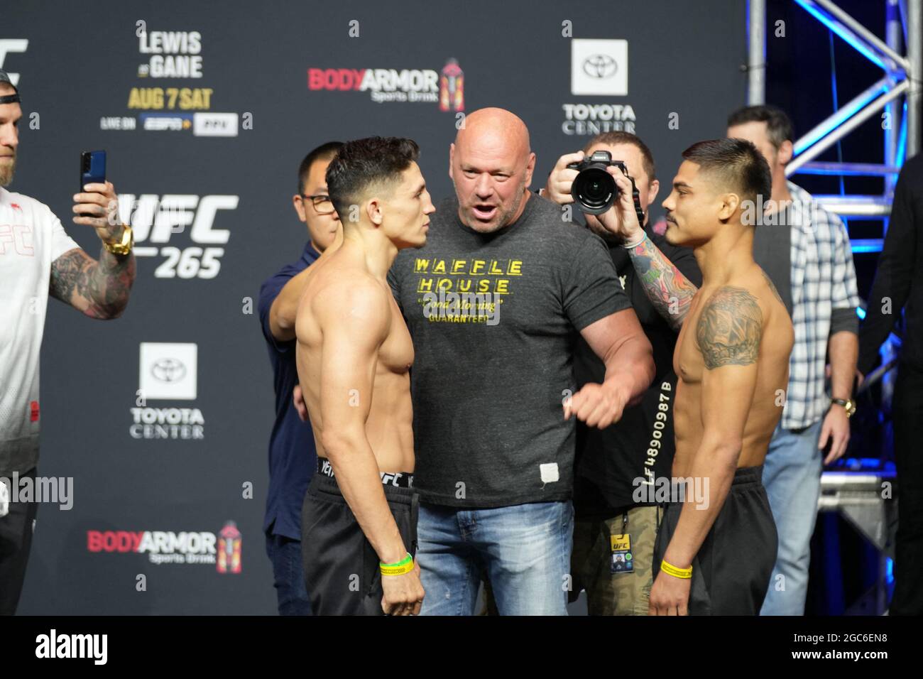 Houston, USA. 06th Aug, 2021. Houston, TX - AUGUST 6: Vince Morales ...