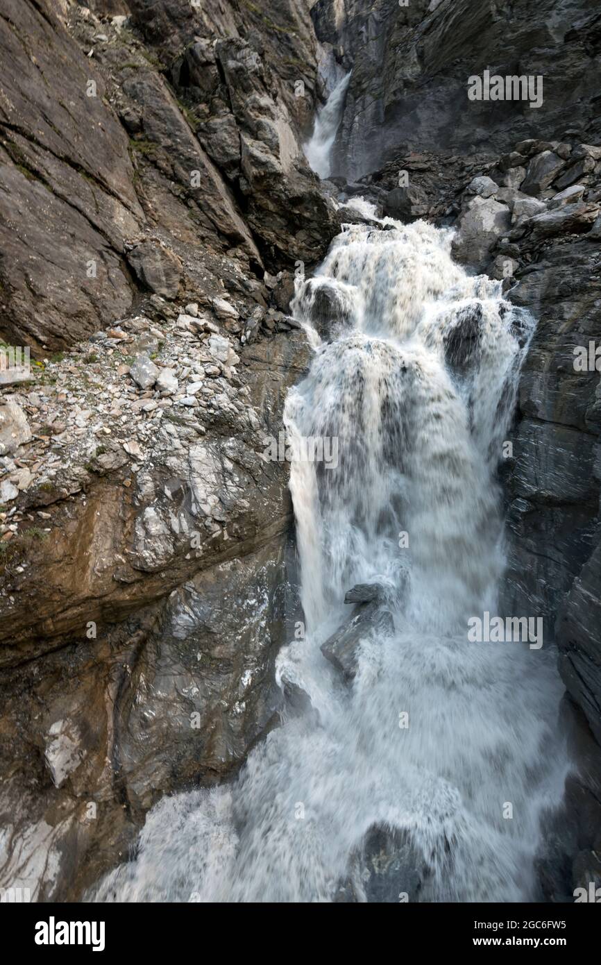 Waterfall, South Tyrol, Italy Stock Photo - Alamy
