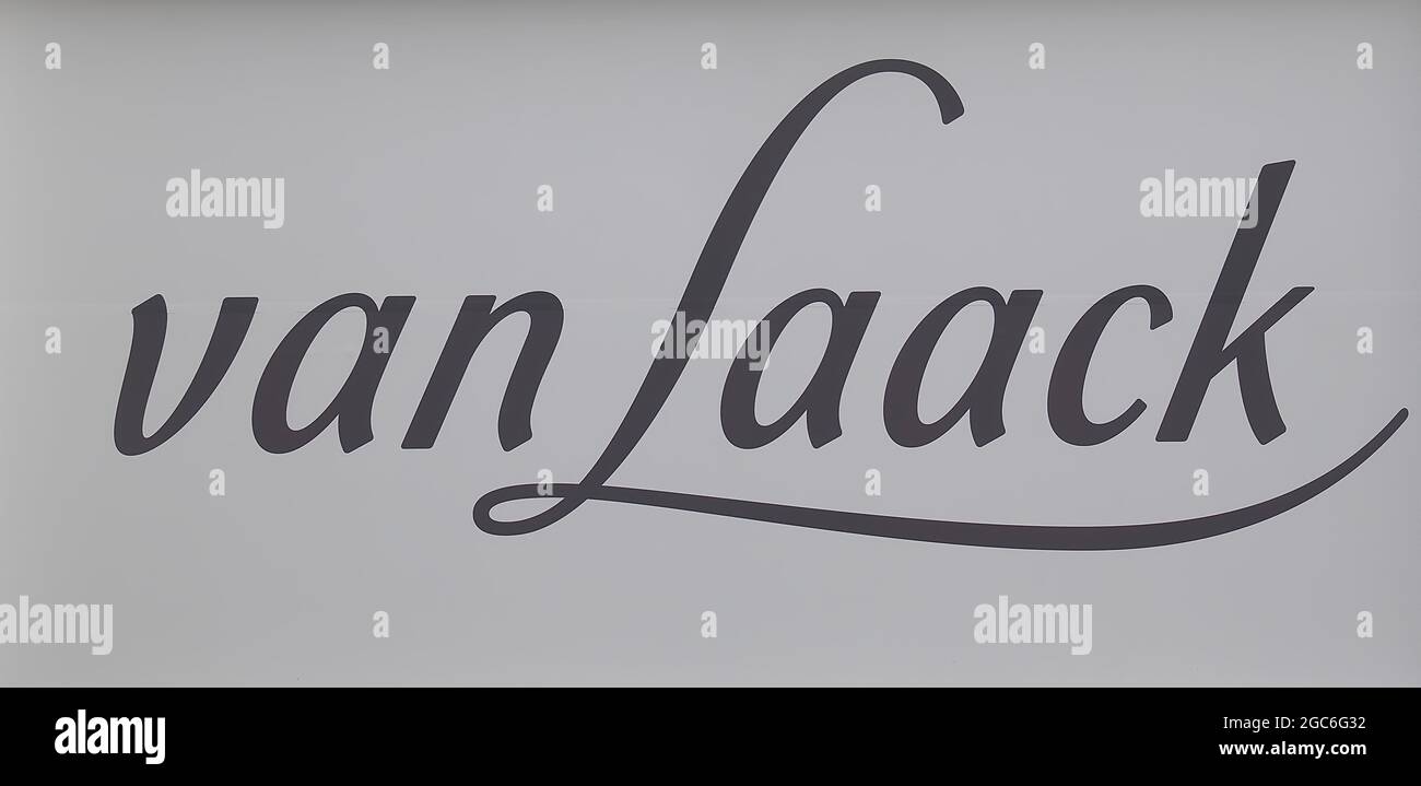 Van Laack Logo at a store in Hamburg in Germany Stock Photo - Alamy