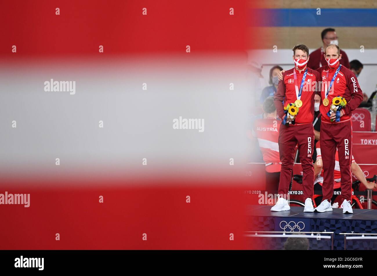 Izu, Japan. 07th Aug, 2021. Cycling/Track: Olympics, Madison, Men at ...