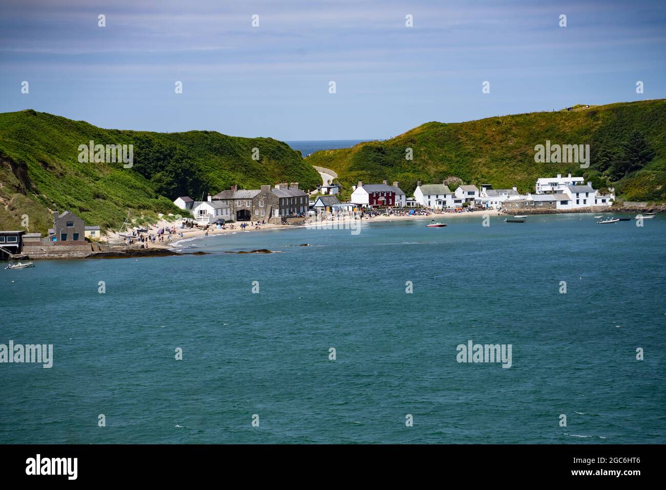 Porthdinllaen ty coch hi-res stock photography and images - Alamy