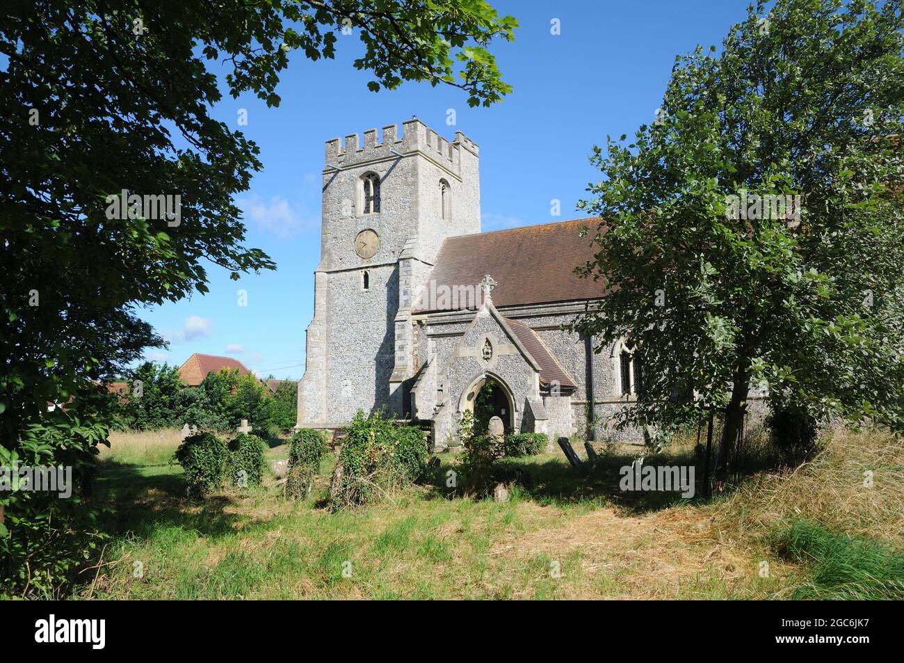St Margaret's Church, Lewknor, Oxfordshire Stock Photo - Alamy