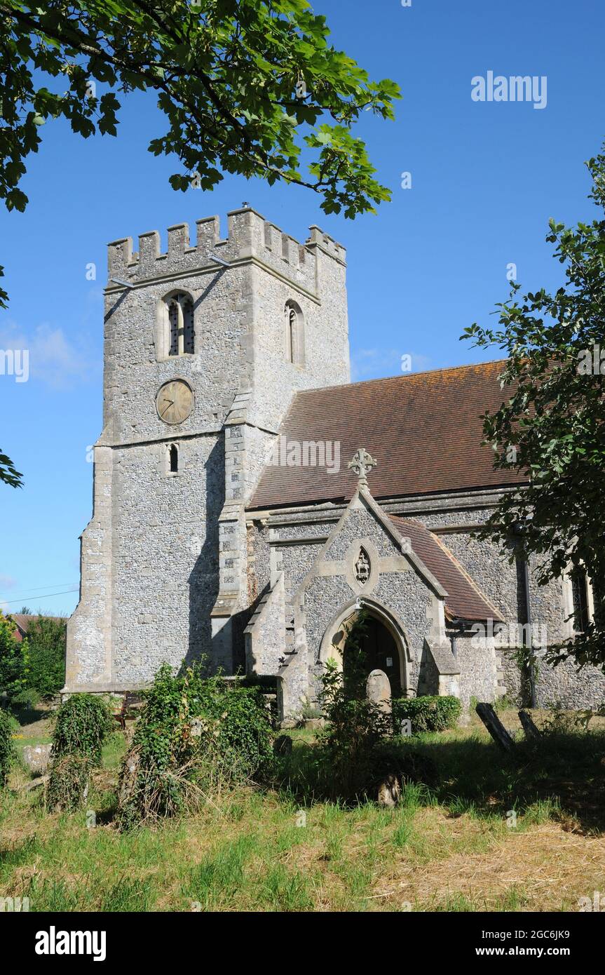 St Margaret's Church, Lewknor, Oxfordshire Stock Photo - Alamy