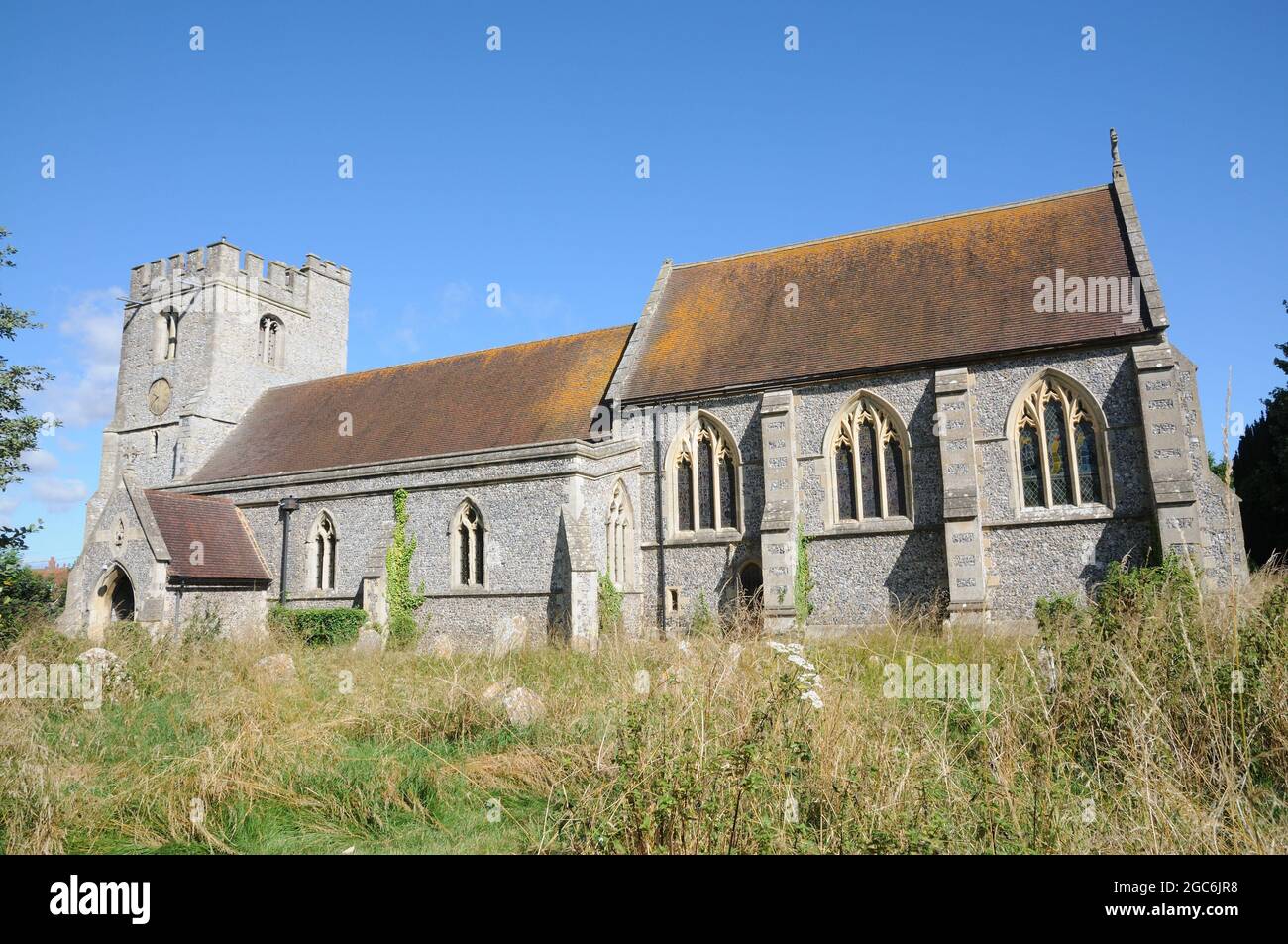 St Margaret's Church, Lewknor, Oxfordshire Stock Photo - Alamy