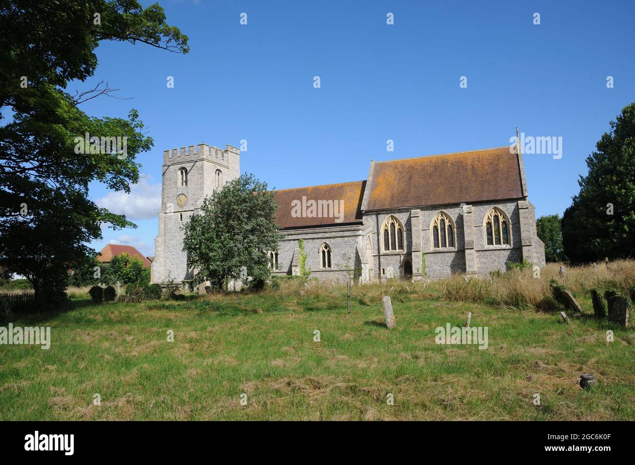 St Margaret's Church, Lewknor, Oxfordshire Stock Photo - Alamy