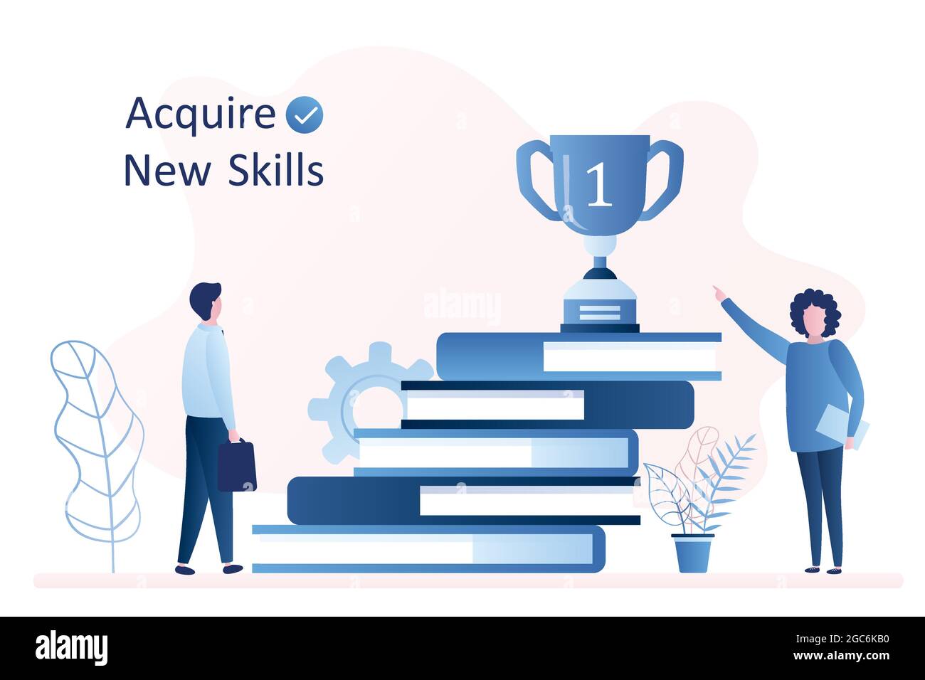 Leadership skills concept cartoon hi-res stock photography and images ...
