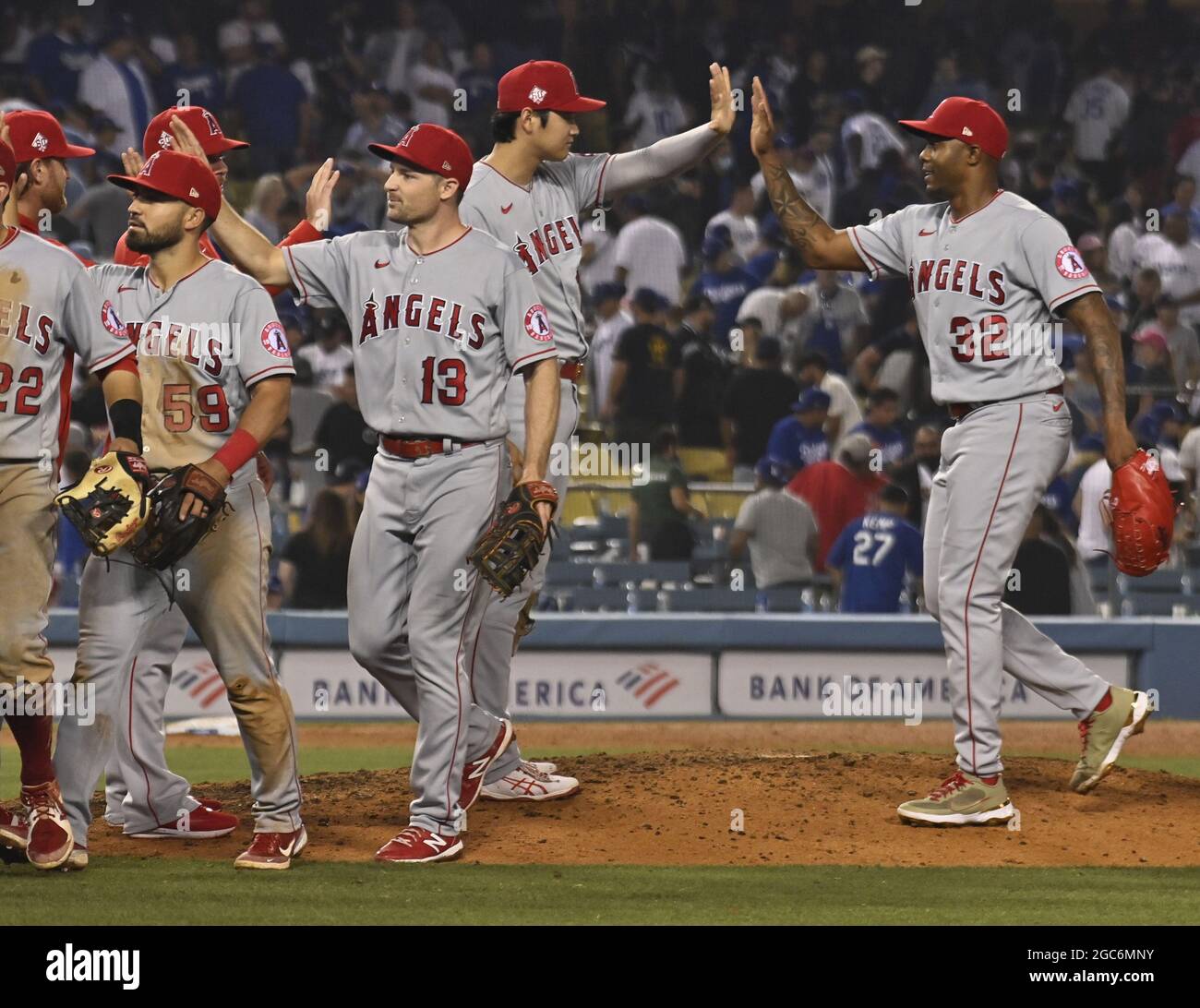 Los angeles angels closing pitcher hi-res stock photography and images ...