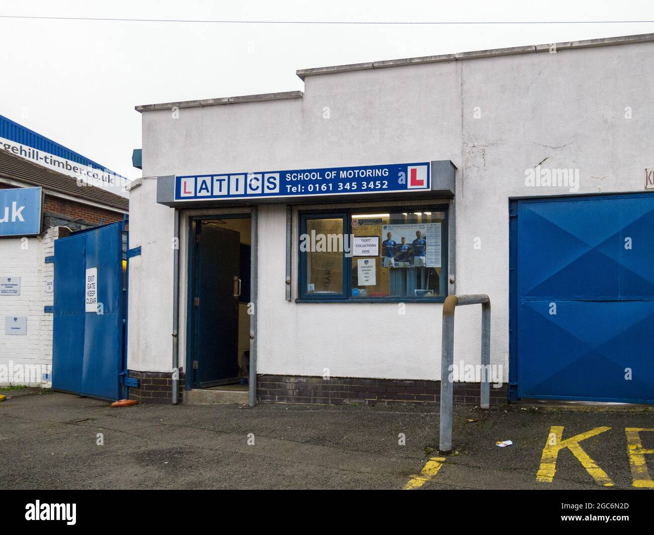 Oldham Athletic Football Club Stock Photo - Alamy
