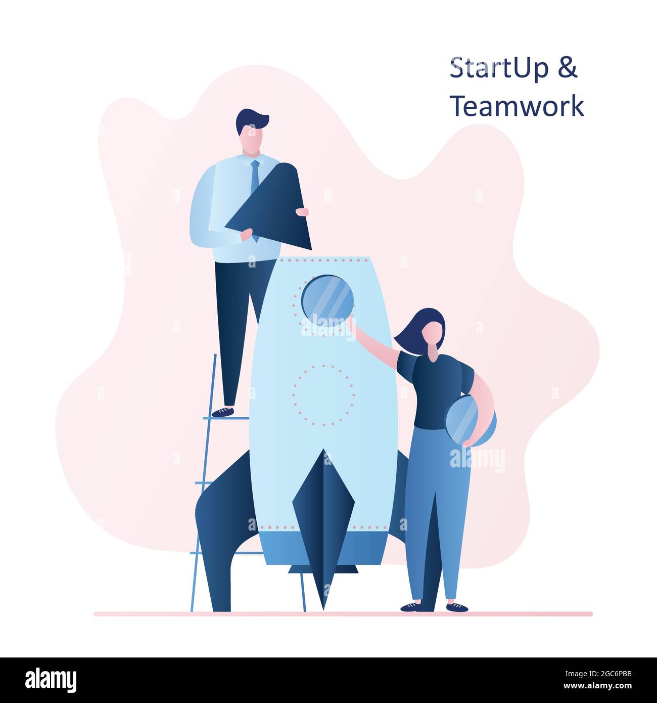 Startup female entrepreneur in Stock Vector Images - Alamy