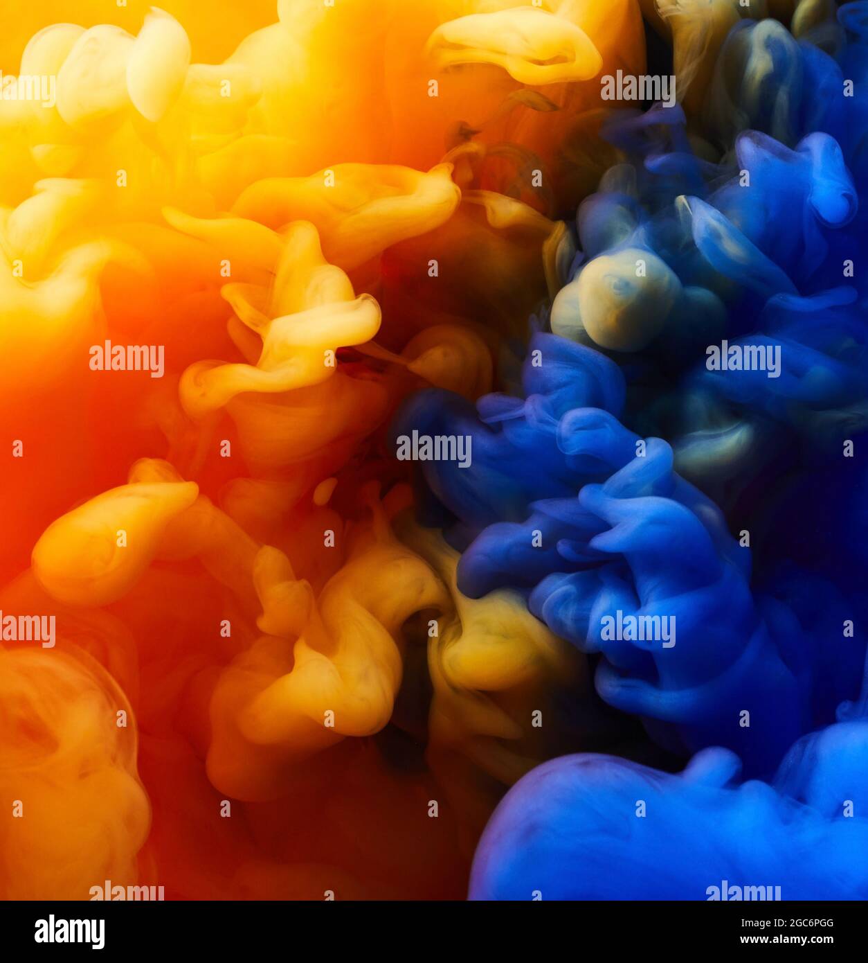 Color drop in water. Abstract background Stock Photo - Alamy